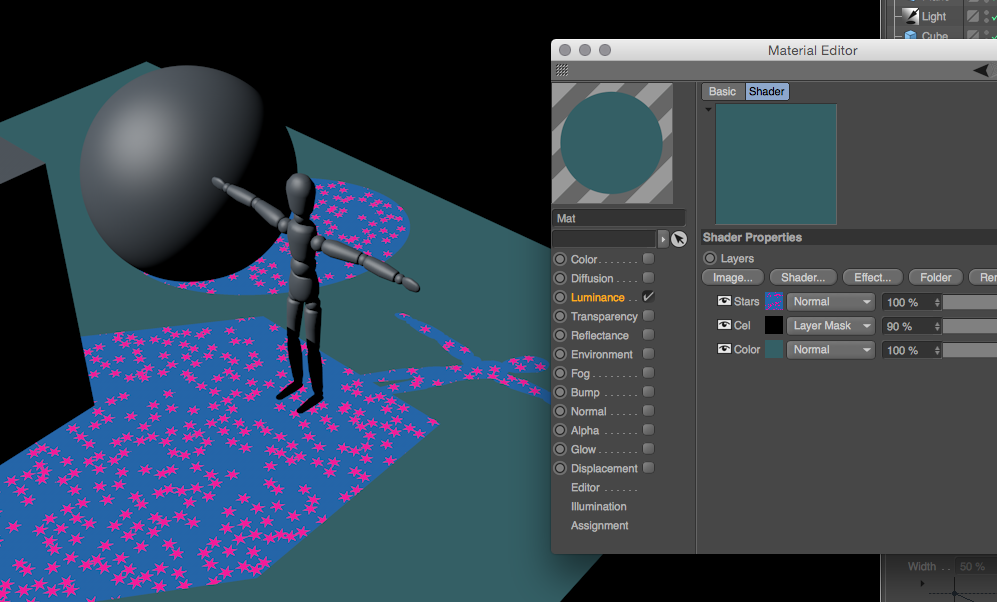 C4D - Luminance and casting shadows : r/Cinema4D