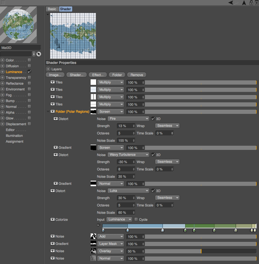 Random Worlds/ Quick Topographic map Shader Experiment : r/Cinema4D