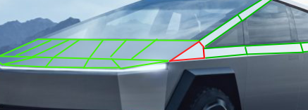 How to make model a triangle with quads? : Cinema4D