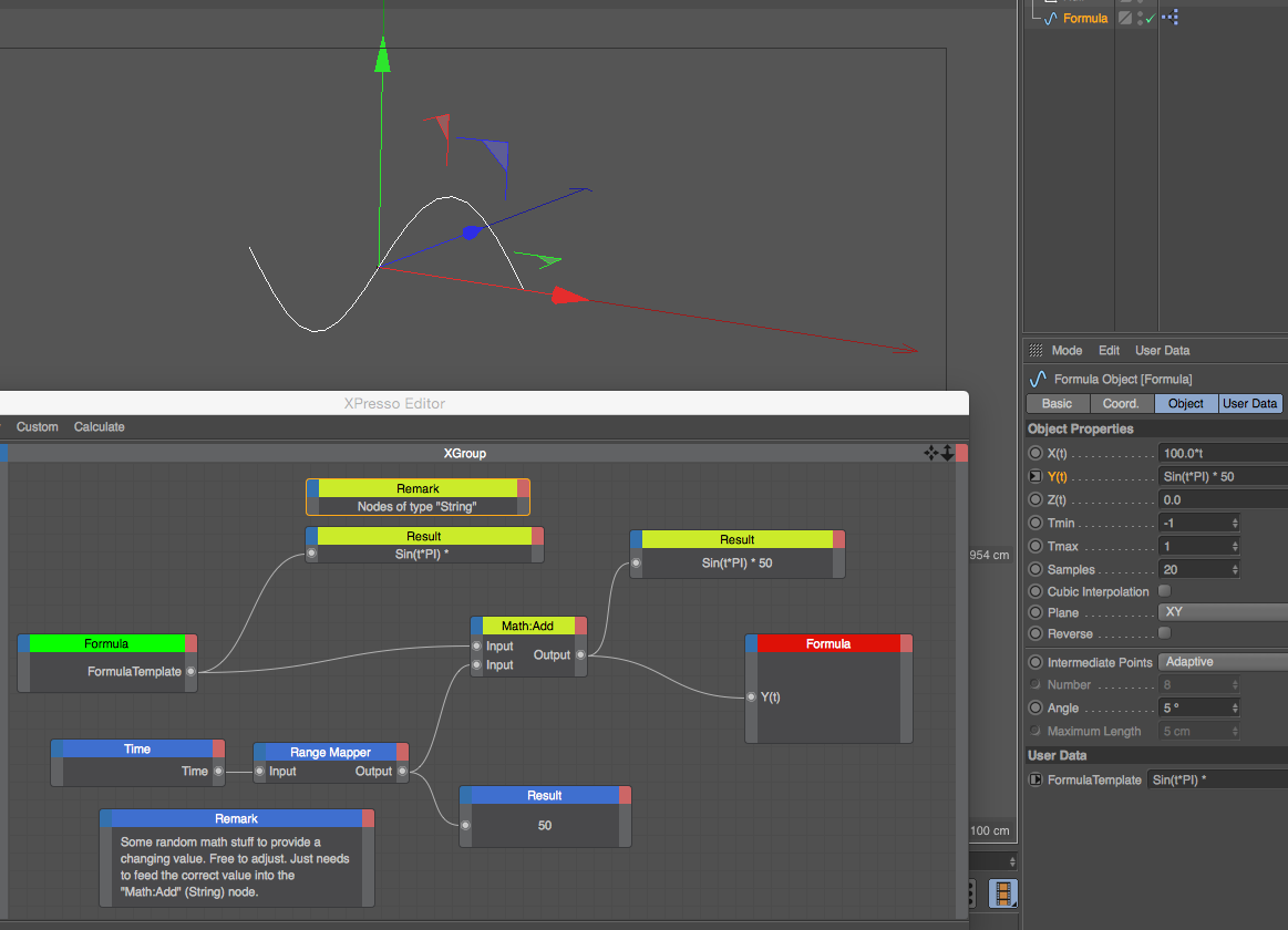 How do I call user data in a formula? : r/Cinema4D